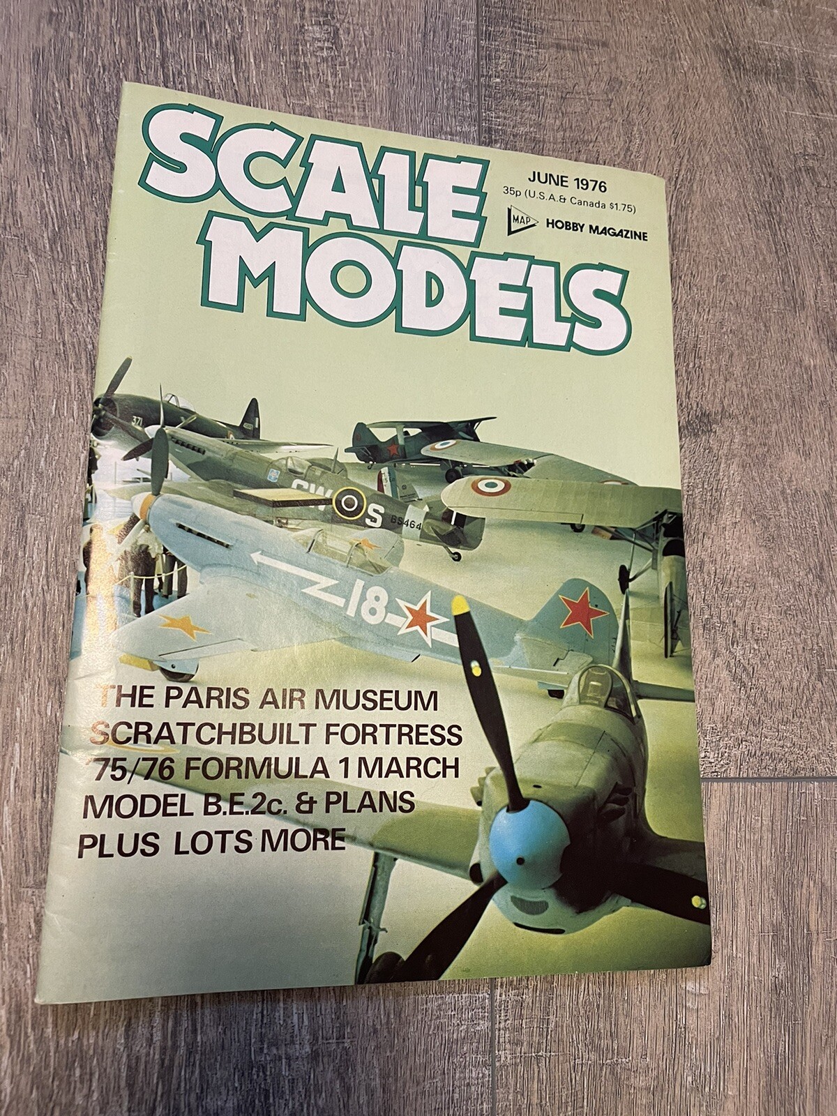 Vintage Scale Models Magazine June 1976 | eBay
