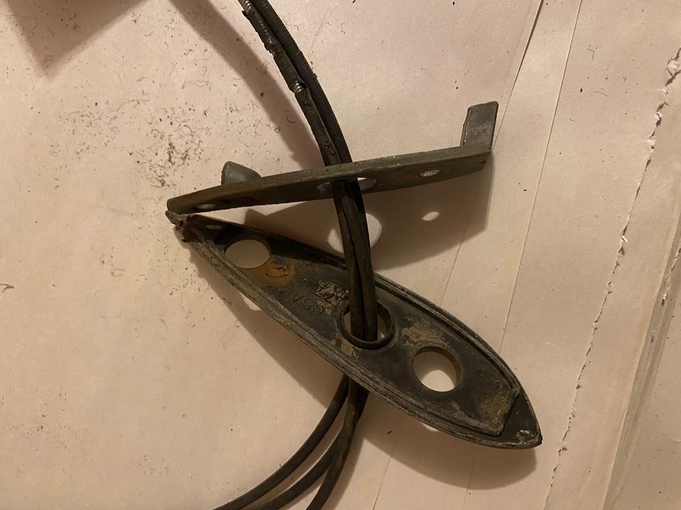 1965 1966 Ford Galaxie XL LTD Exterior Remote Control Mirror LH Drivers ...