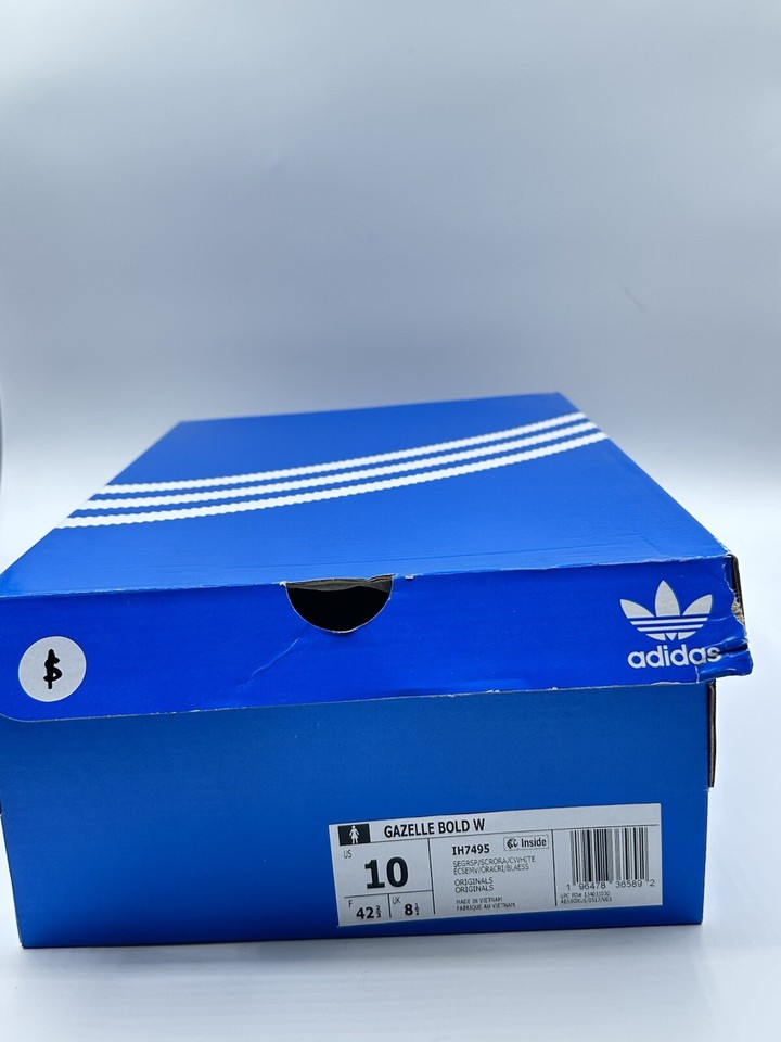 Adidas Women's Gazelle Bold Multiple Sizes Green Spark Screaming Orange ...