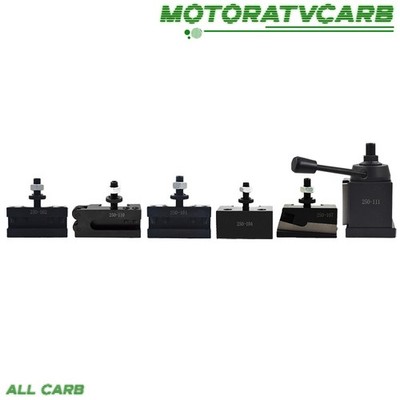 ALL-CARB AXA 250-111 Set Wedge Type Quick Change Tool Post Set Swing ...