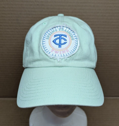 Women's Minnesota Twins Spring Training Strapback Hat 47 Brand Mint ...