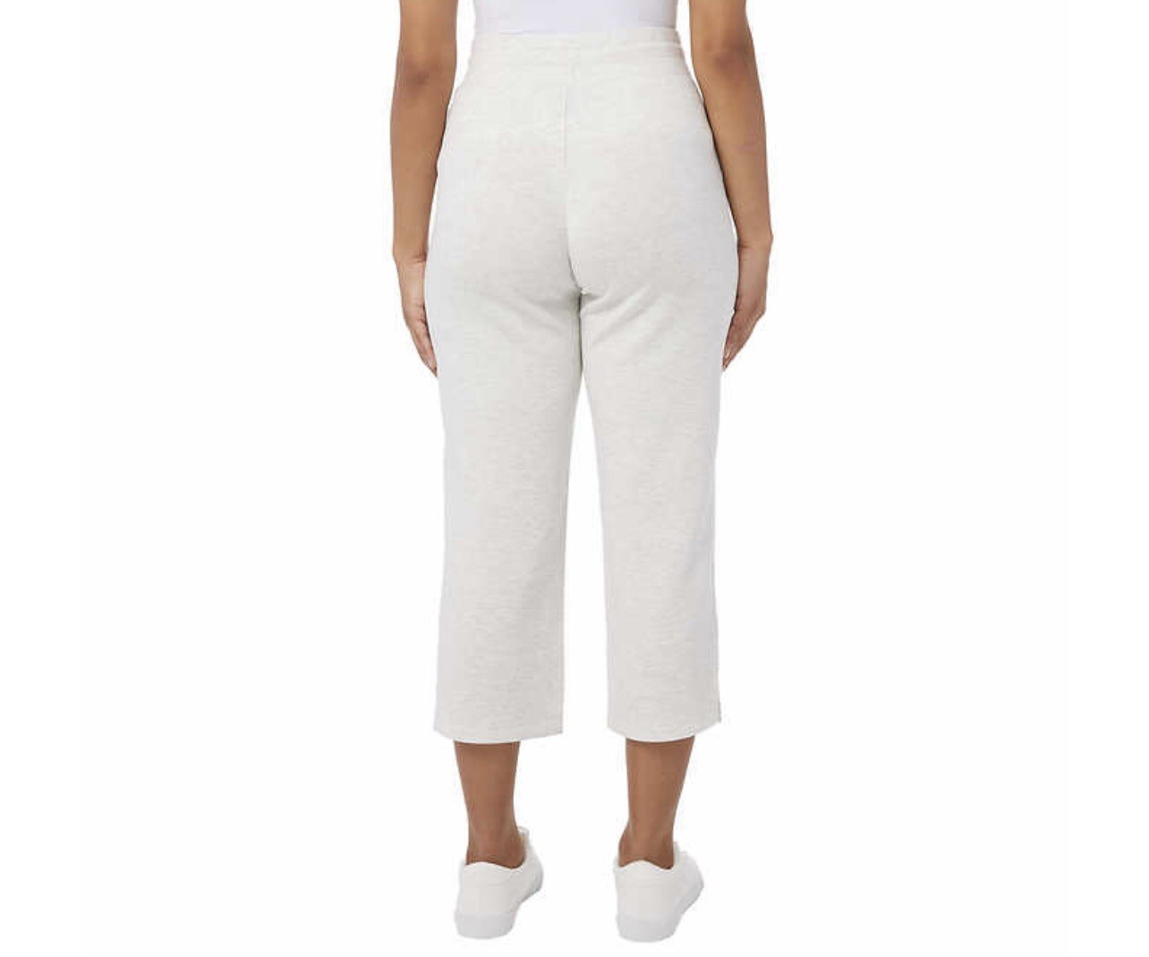 32 Degrees Cool Women Pull On Capri Pant Size XXL Heather White | eBay