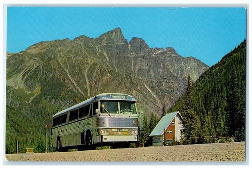 c1950's The Rogers Pass Modern Greyhound Challenger Bus BC Canada ...