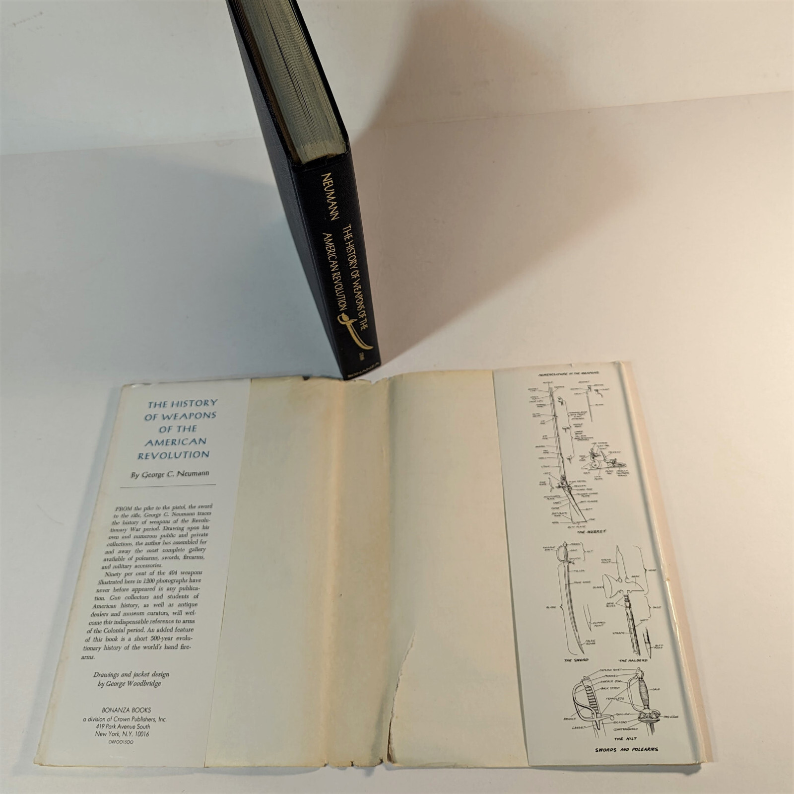 George Neumann History Weapons American Revolution 1967 HC VG DJ ...