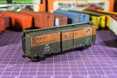 track ready Great Northern HO Scale MAG couplers BOX CAR=3.9 oz working ...