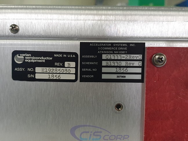 Varian High Voltage Pulse Module E19285080 | eBay