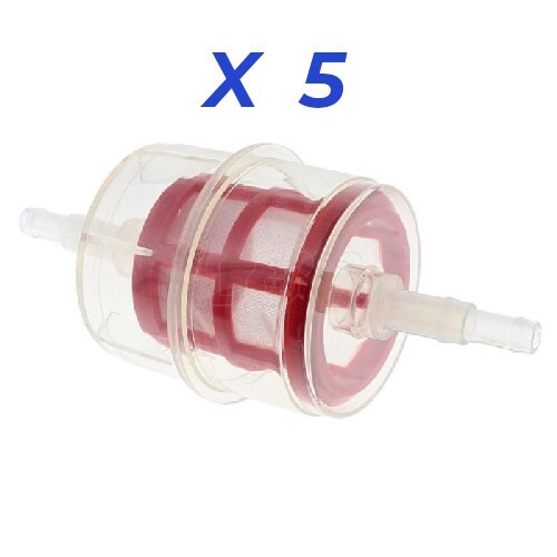 5 x Large Inline Fuel Filter HGV Forklift Plant Diesel Bio Commercial ...