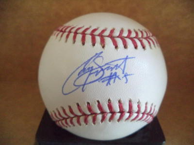 COREY SMITH CLEVELAND INDIANS SIGNED AUTOGRAPHED M.L. BASEBALL W/COA | eBay