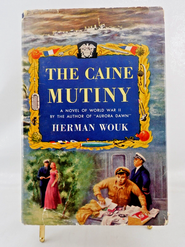 The Caine Mutiny by Herman Wouk 1951 HC w DJ WW2 Novel Navy Captain ...