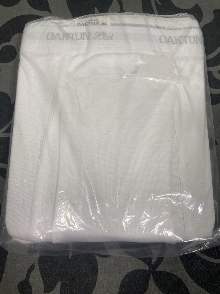 VTG Sears Mens Underwear 100% Combed Cotton NOS L 38-40 New White ...