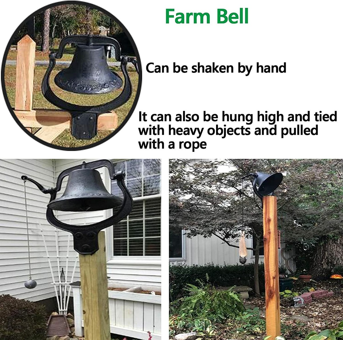 Bells On Posts Outdoor