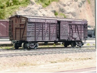 Central Valley Models 1001 HO Scale 40' Stock Car Kit | eBay