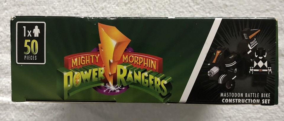 Power Rangers Battle Bike Construction Set With Black Ranger | eBay UK