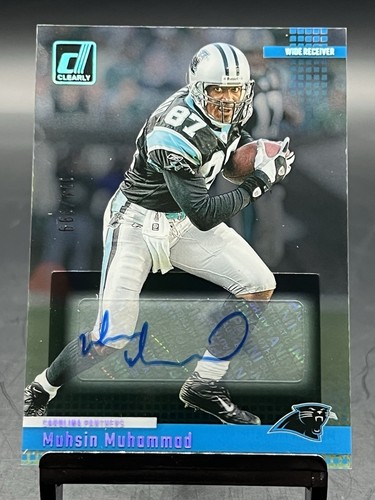 2024 Panini Clearly Donruss Football Muhsin Muhammad Clearly Retro 2004 ...