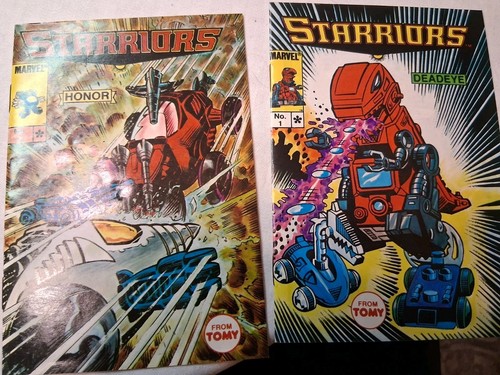 Vintage Starriors Mini Comics Lot 1 And 3 1980's | eBay