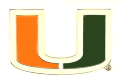 Miami Hurricanes Pins University of Miami Pins Canes Logo Ver B College ...