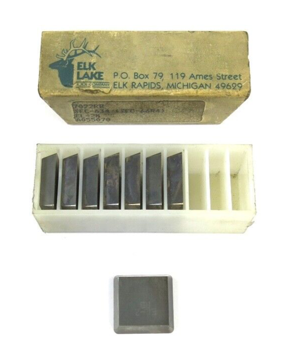 Elk Lake SEC-634 SEC-66R4 EL-2K A055070 Carbide Insert Pack of 8 | eBay