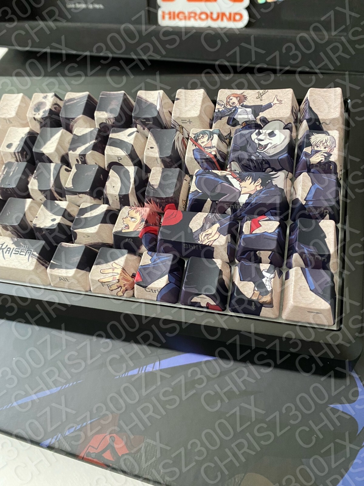 Higround x Jujutsu Kaisen JJK Summit 65 Keyboard School Limited Edition ...