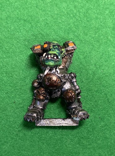 Warhammer 40k Orks Ork Warboss Nazdreg Bad Moon Games Workshop Metal ...