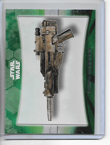 2015 Topps The Force Awakens Finn's Blaster Weapons Insert Card | eBay
