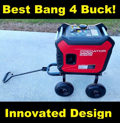 Wagon Style All Terrain Wheel Kit PNEUMATIC Tires for Predator 3500 ...