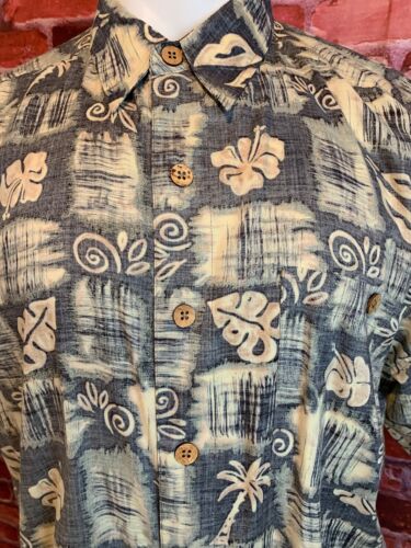 M.E. Sport Classic Hawaiian Reversible Print Shirt XL… - Gem