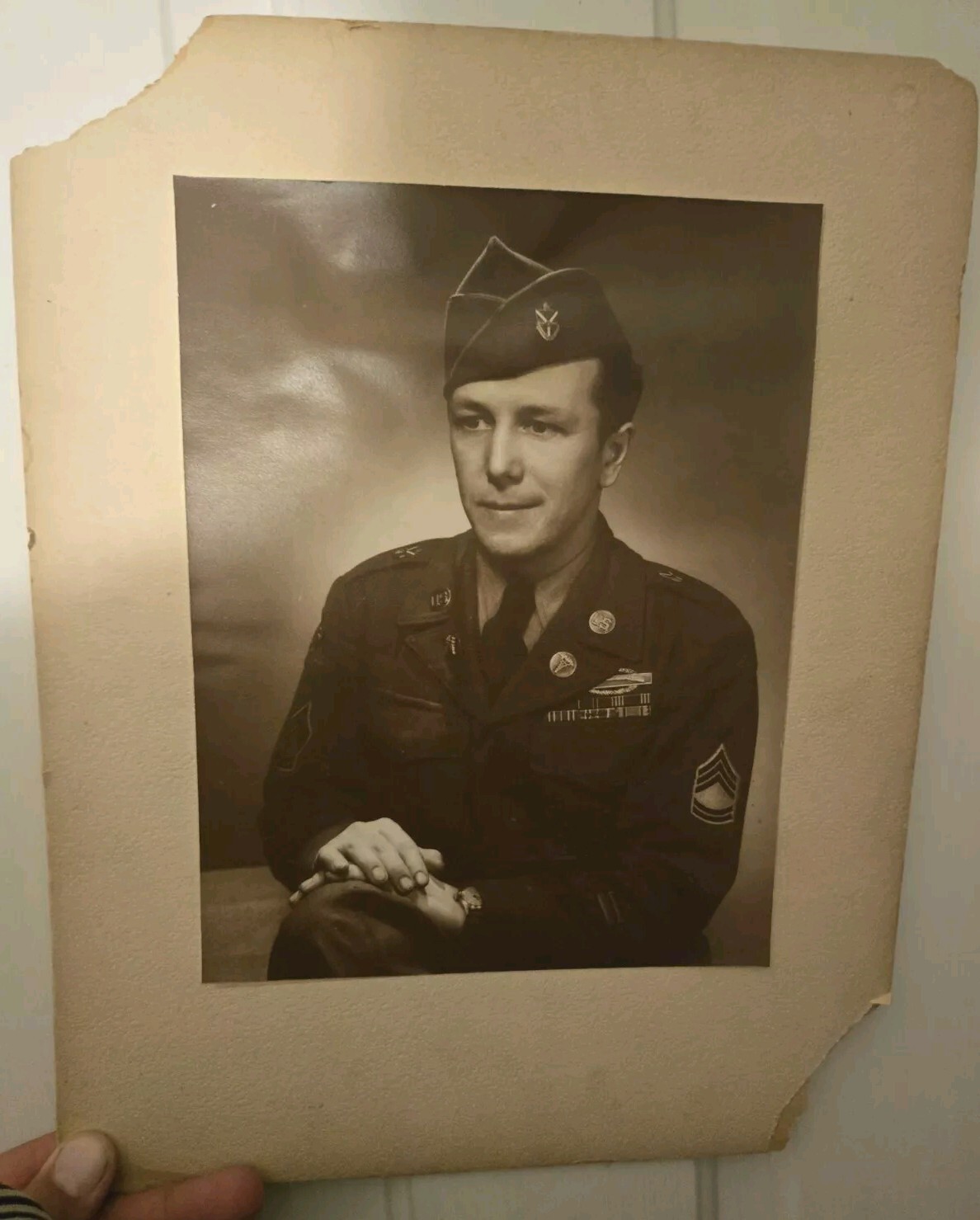WWII Portrait Photo Ray Vogue School of photography bronze star cib | eBay