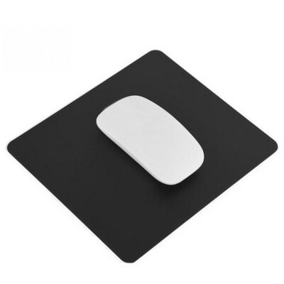 TRIXES Aluminium Mouse Mat Black NEW Non-Slip Metal Pad Waterproof ...