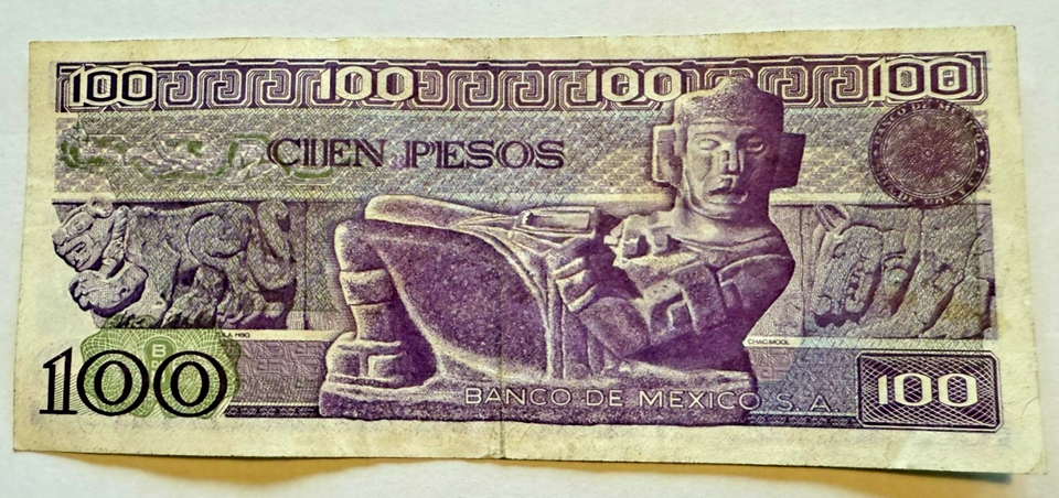 Mexico, 100 Pesos, 25-3-1982, P-74c | eBay