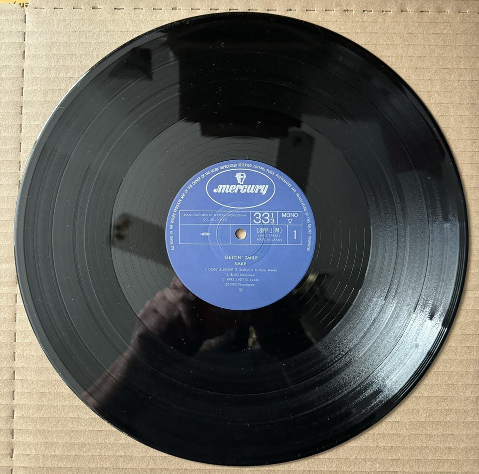 Smile Gettin Smile 18PP-1(M) Japan OBI Queen Brian May Roger Taylor, No ...