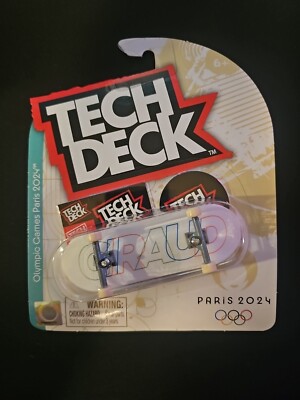Tech Deck Paris 2024 Olympics Games Aurelien Giraud Fingerboards Ultra ...