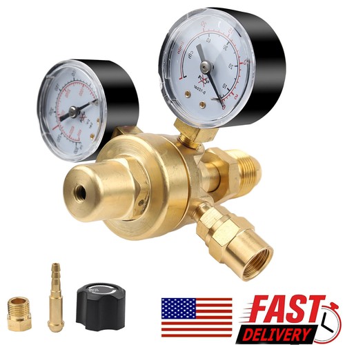 Argon CO2 Lincoln Mig Tig Flow Meter Welding Regulator Welder Gauge Gas ...