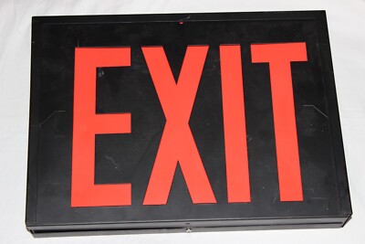 FOR PARTS ONLY - UNTESTED SELLING AS IS - BLACK HEAVY DUTY STEEL LED ...