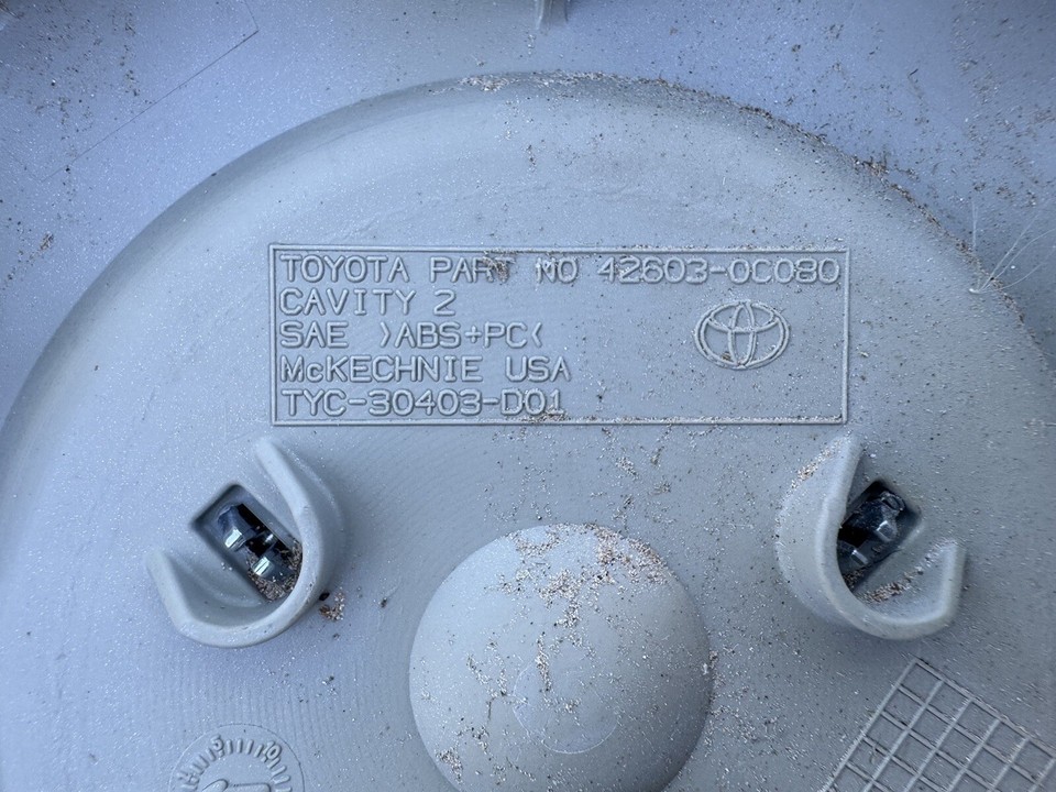 [OEM] Toyota Tundra 2007-2013 Wheel Center Cap (PN: 42603-0C080) B18C08 ...