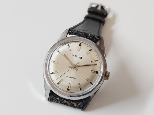 Czechoslovakia PRIM Men's Mechanical Hand-Winding Watch Uhr-Reloj ...