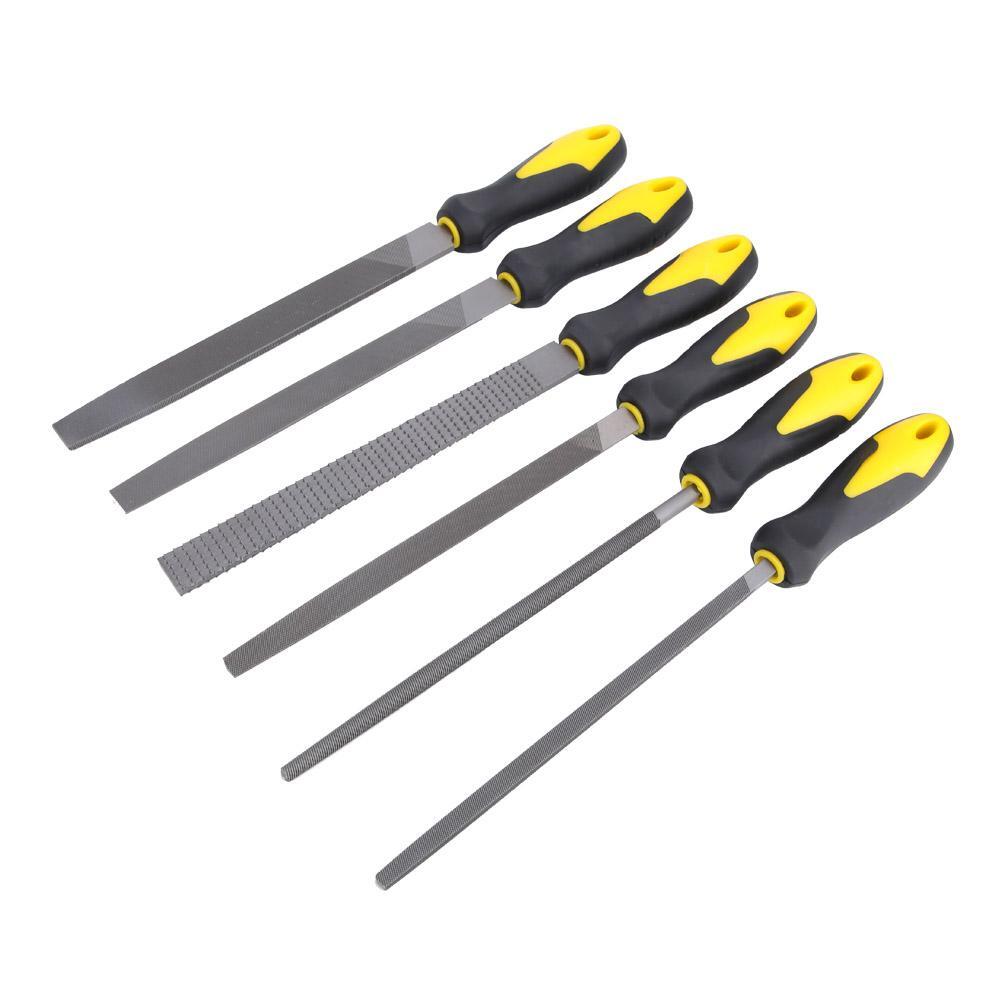 6X Rasp File Set High Carbon Steel Hand Tool for Woodwork Metal Glass ...