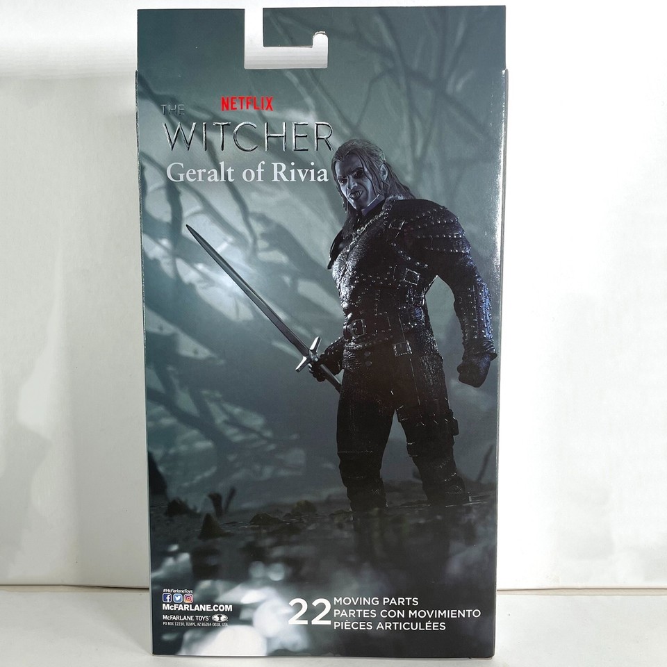 The Witcher Geralt of Rivia Witcher Mode Season 2 Netflix 7" Action ...