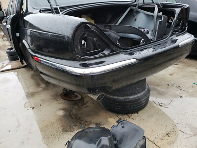 2004-2005-2006-2007 JAGUAR XJ8 XJ8L XJR VANDEN PLAS REAR BUMPER COVER ...