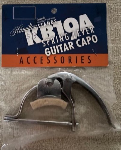 Hamilton - Spring Lever Guitar Capo, KB19A | eBay