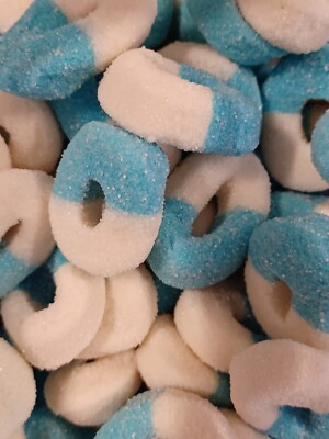Albanese Blue Raspberry Rings Gummy Gummies Candy Candies 1 Pound | eBay
