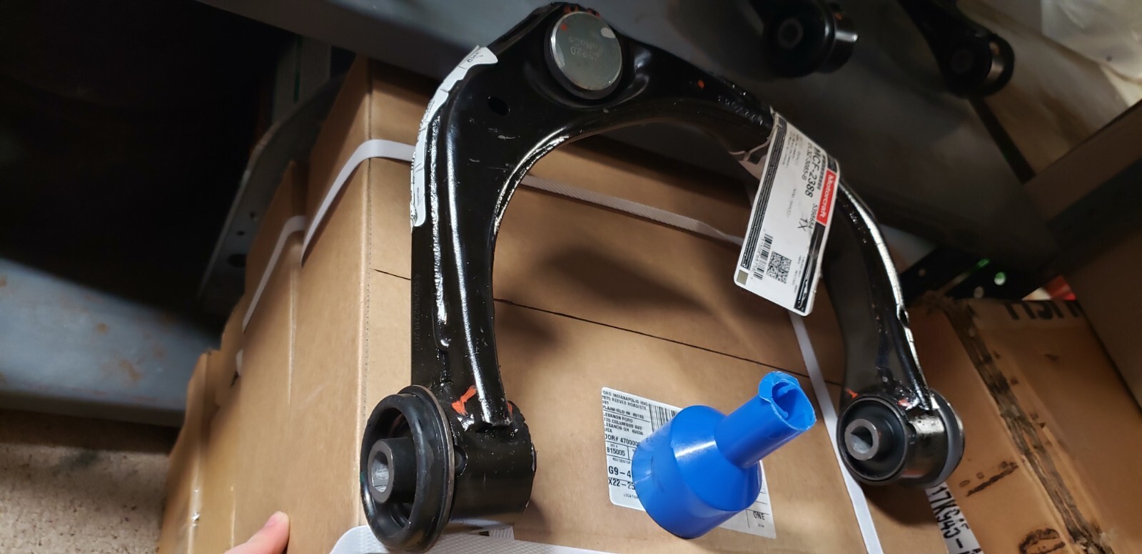 07-17 Ford Front LH Upper Control Arm w/Ball Joint Motorcraft MCF-2388 ...