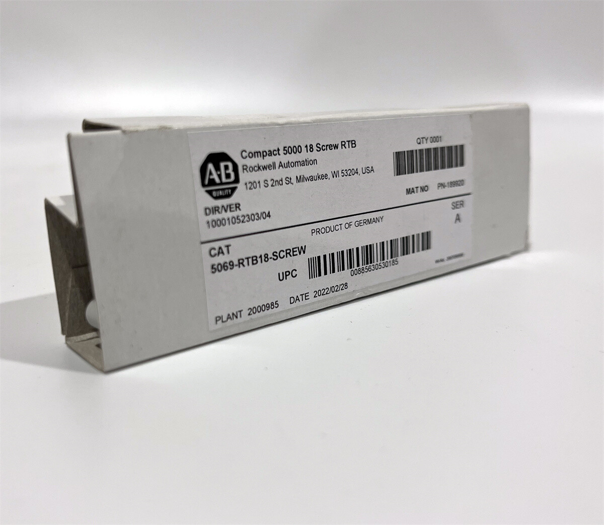 Allen Bradley 5069-RTB18-SCREW Power Terminal Kit for sale online | eBay