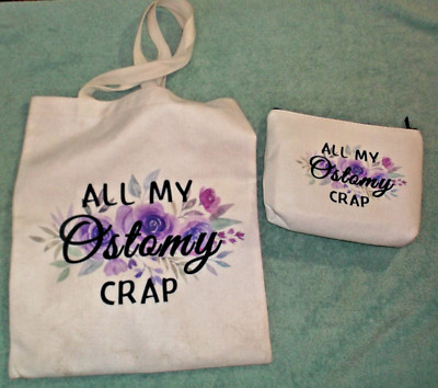 All My Ostomy Crap Zip Bag & Tote | eBay