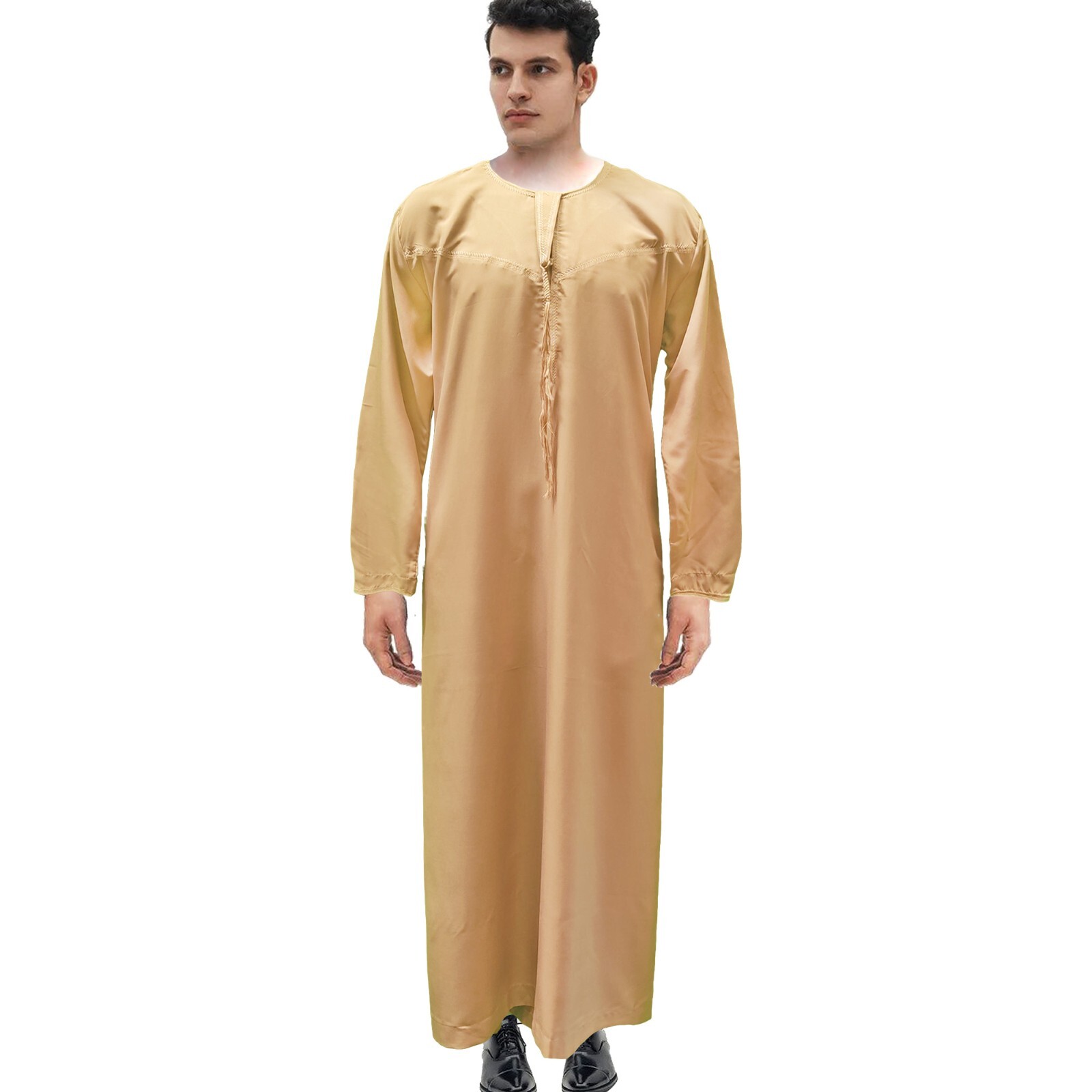 Luxury Colour UAE Saudi Thobe Jubba Mens Ramadan lawung Eid Umrah Hajj ...
