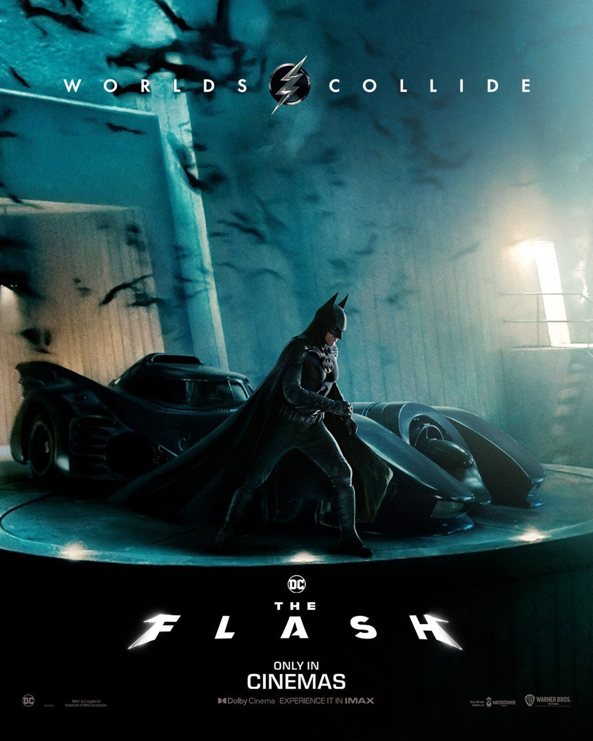 2023 The Flash Movie Poster 11X17 Dark Knight DC Comics Gotham City ...