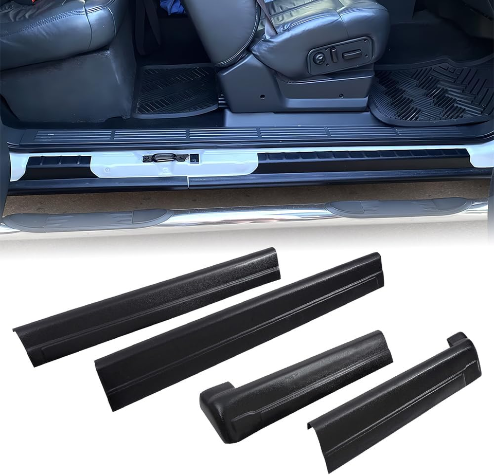 Rocker Panels Guard Sill Covers Compatible with Chevy Silverado GMC ...