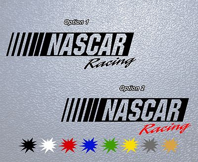 STICKER PEGATINA DECAL VINYL Nascar Racing | eBay