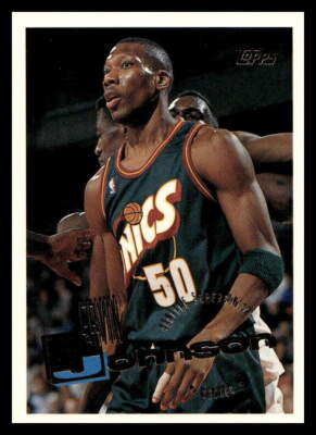 1995 Topps #184 Ervin Johnson Seattle SuperSonics | eBay