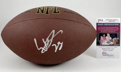 Tampa Bay Buccaneers Warrick Dunn Signed Wilson Official NFL Football ...