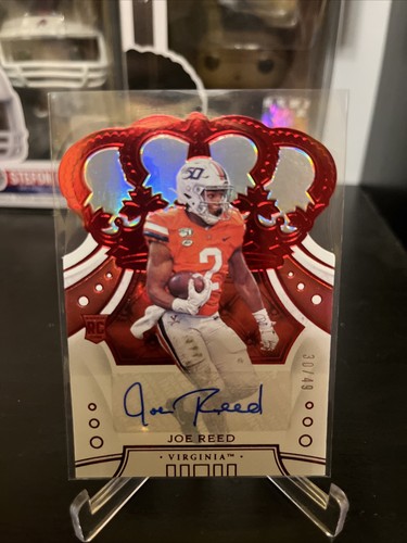 2020 Panini Crown Royale Rookie Signatures Red Joe Reed RC Auto /49 VA ...